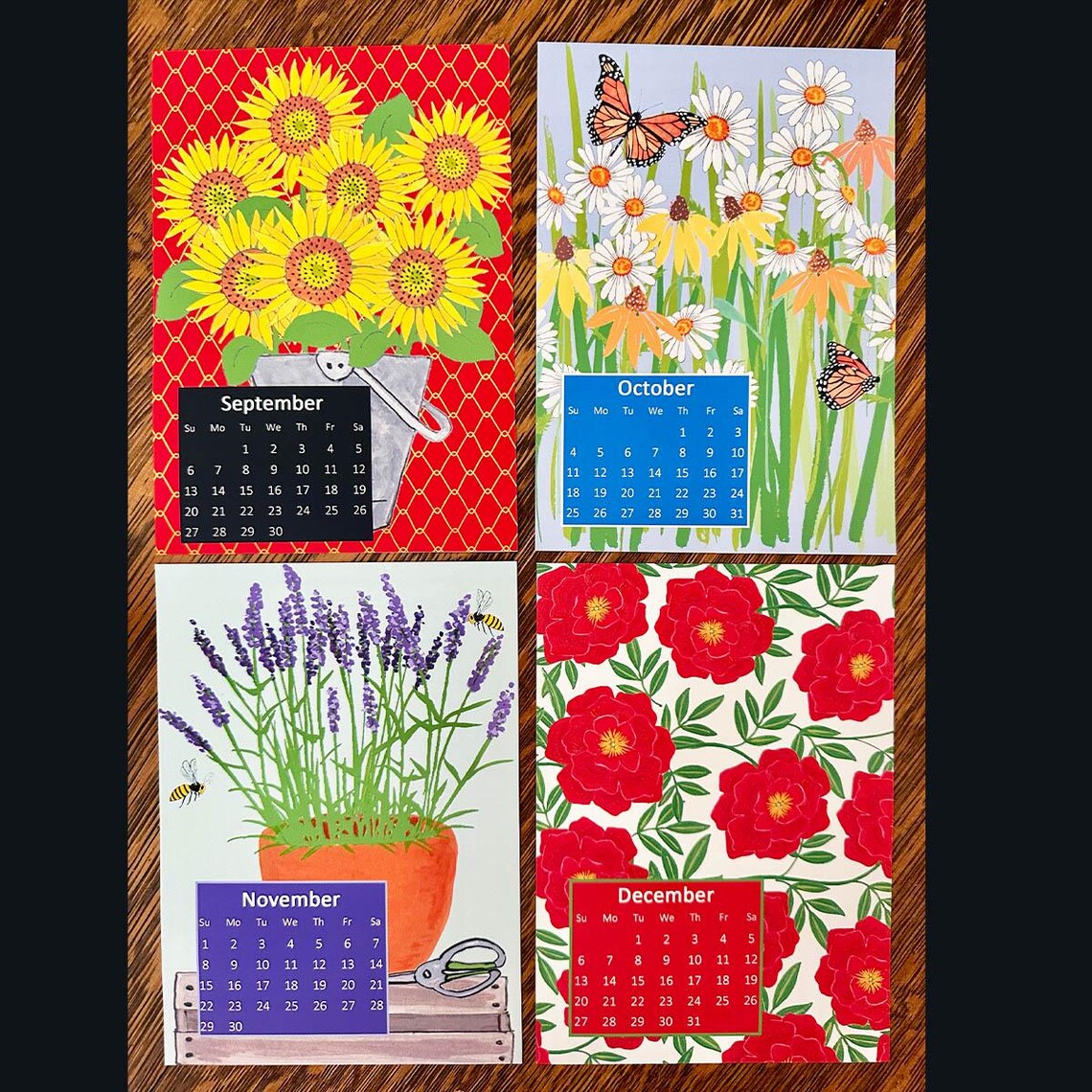 2026 Wall or Desk Calendar 8.5 X 11 Cards - Etsy