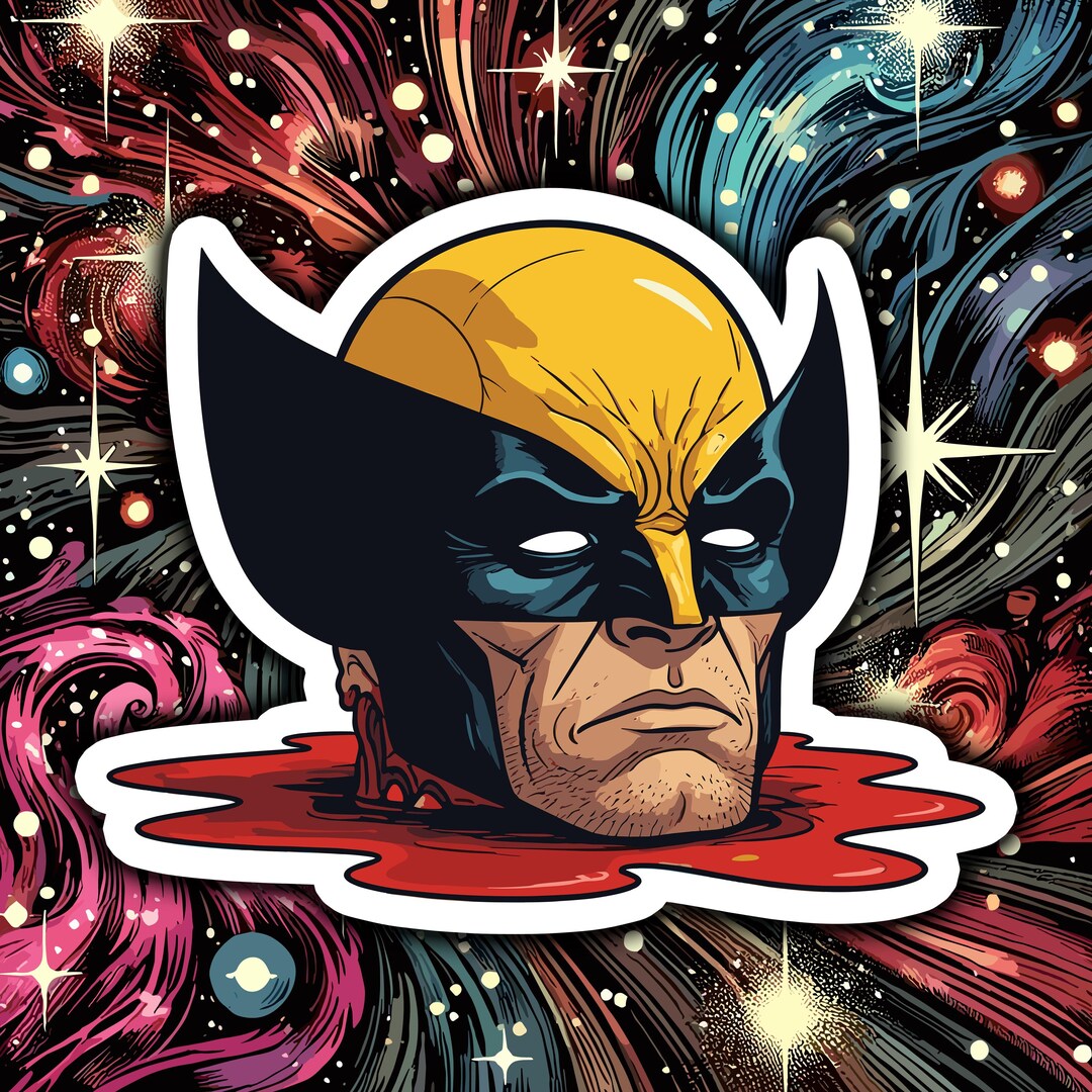 DECAPITATED WOLVERINE Sticker Kiss-cut Vinyl Sticker for Laptop, Water ...