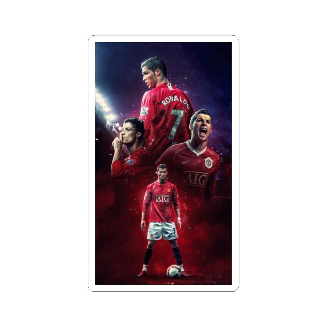 Cristiano Ronaldo Stickers Siuu Cr7 - Etsy