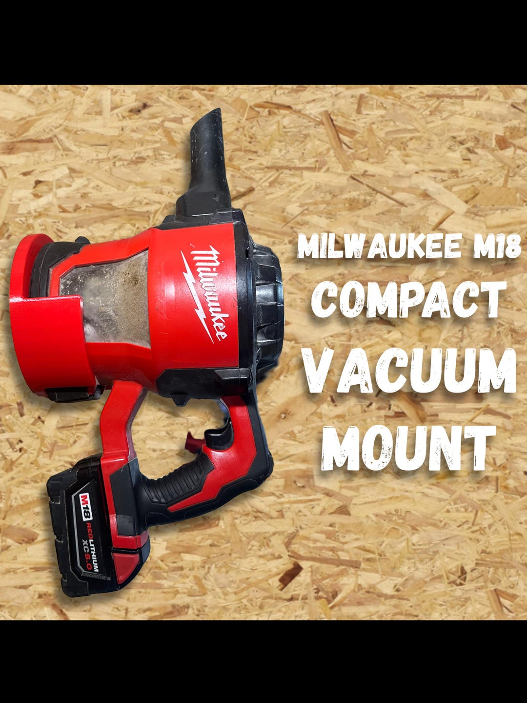 Milwaukee M18 Compact Vaccuum Wall Mount Hanger (0882-20) - Etsy