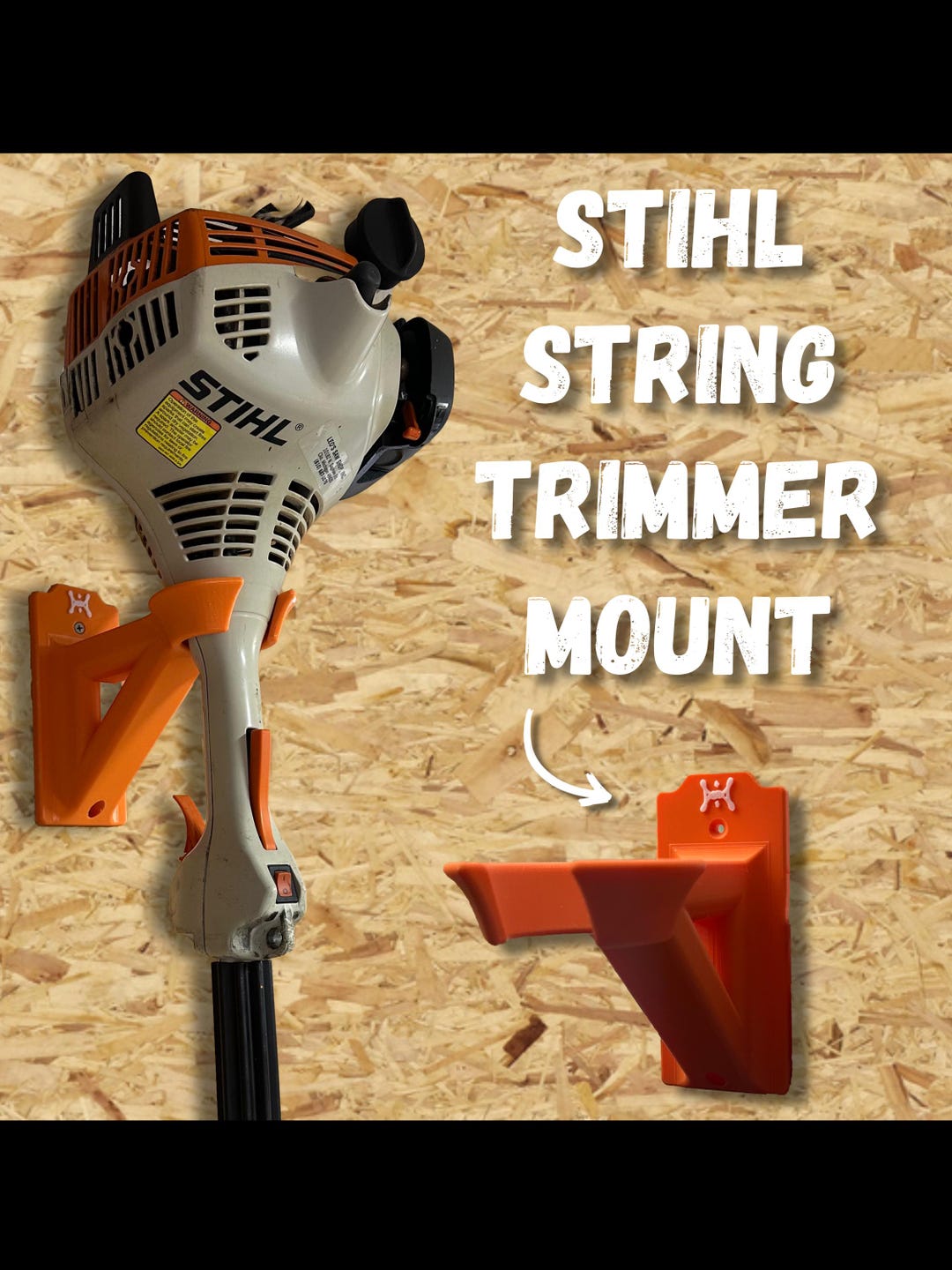 STIHL String Trimmer Compatible Wall Mount Hanger - Etsy