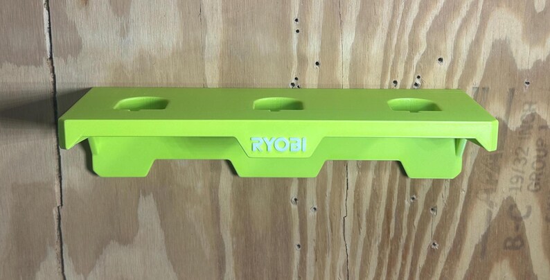 RYOBI One+ 18V 3-bay Battery Rack Wall Mount - Etsy