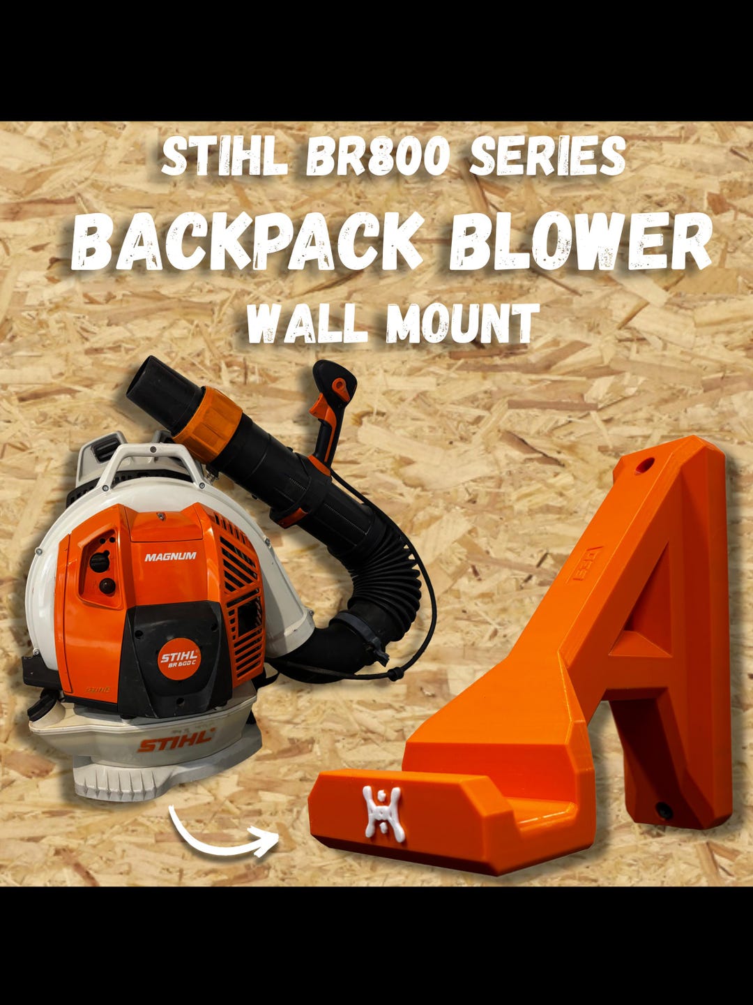 STIHL Backpack Blower BR800 Series Compatible Wall Mount Hanger - Etsy