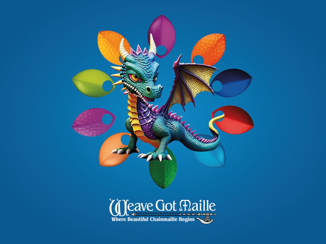 Premier Bright Aluminum Dragon Scales- MEDIUM - Choose Your Finish! - Etsy