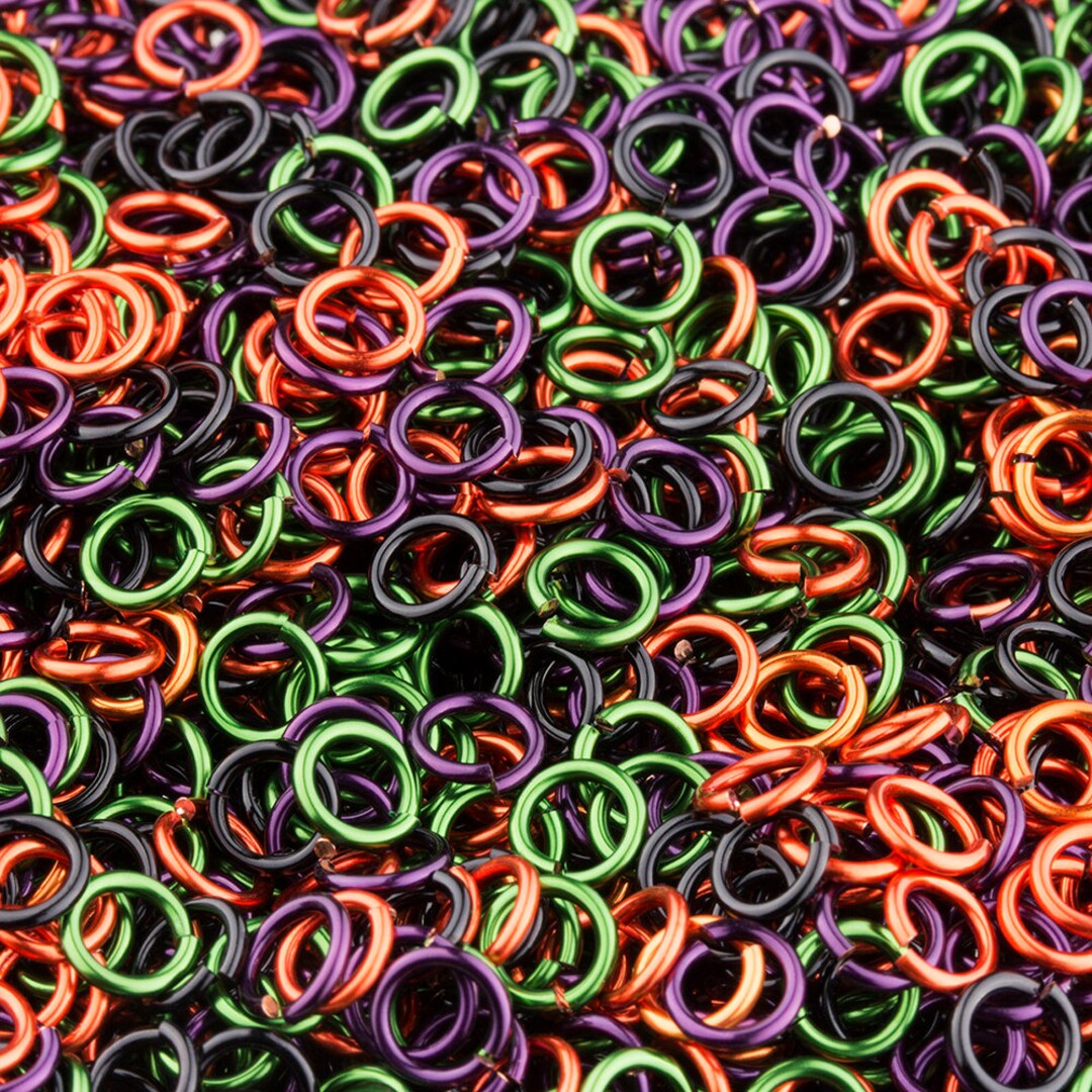 JUMP RINGS - 18-gauge AWG Enameled Copper Jump Rings - Trick or Treat ...