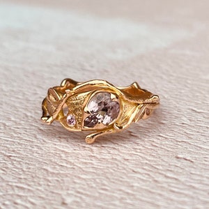 Fairytale Twig Ring, Rose Bramble and Thorns Ring, Sleeping Beauty Ring ...