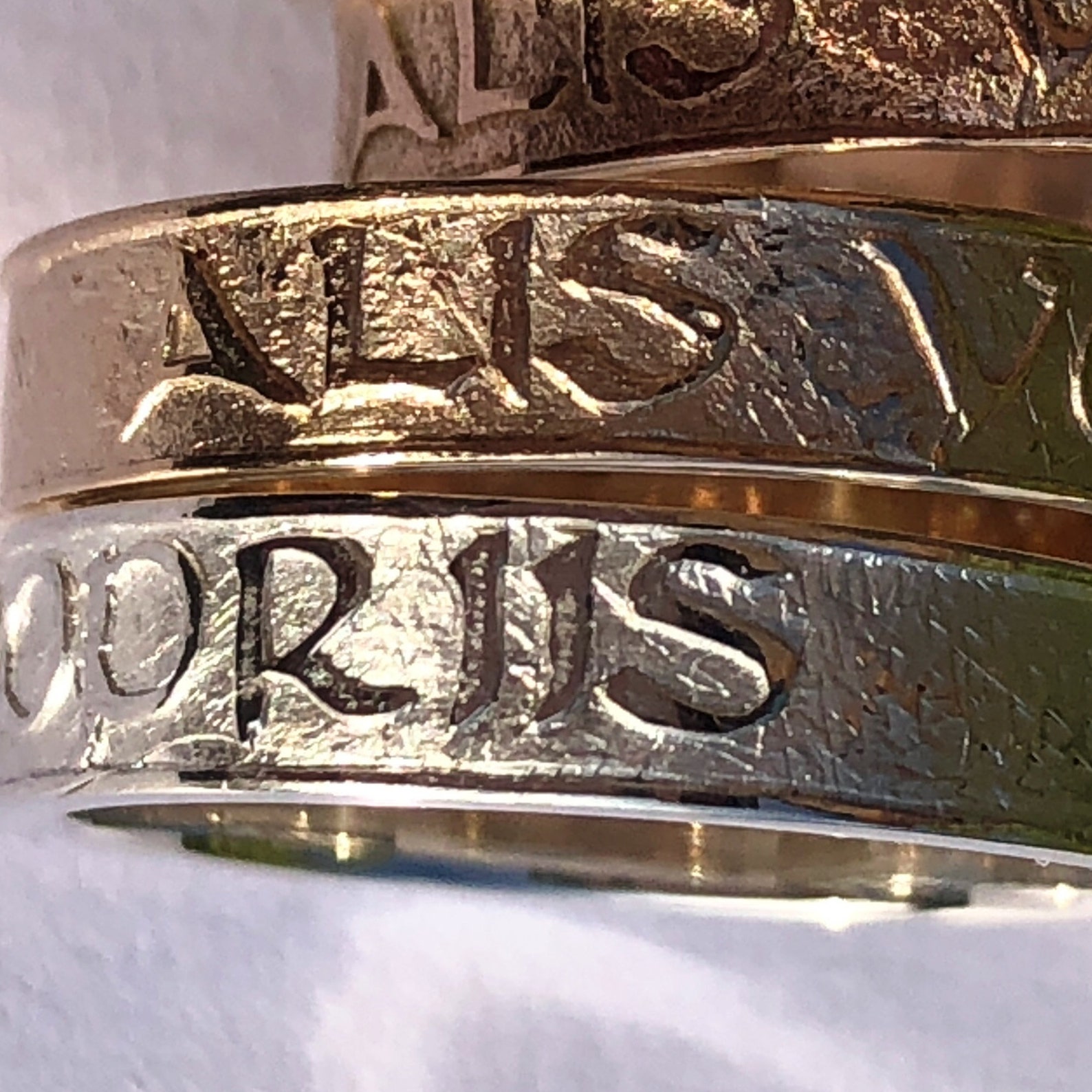 Handmade Solid Gold Divorce Ring - Etsy