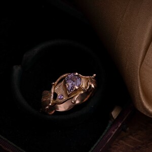 Fairytale Twig Ring, Rose Bramble and Thorns Ring, Sleeping Beauty Ring ...