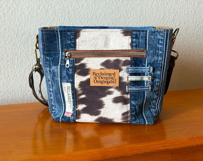Reclaimed Levi's Denim Purse - Etsy