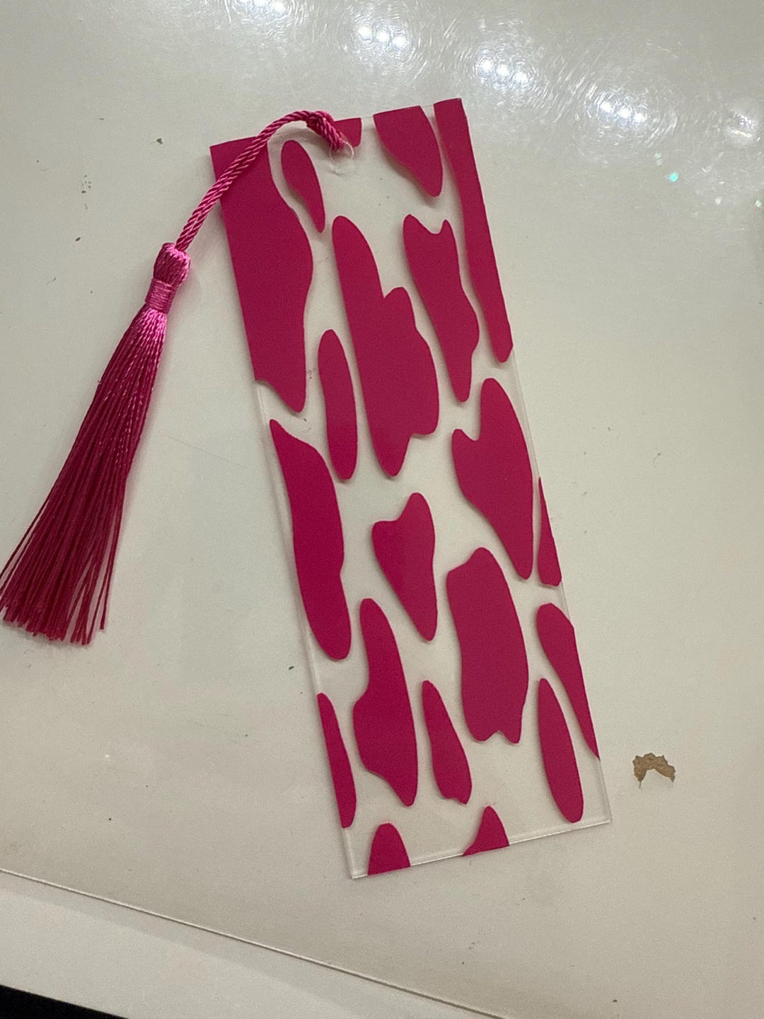 Cow Print Bookmarks - Etsy