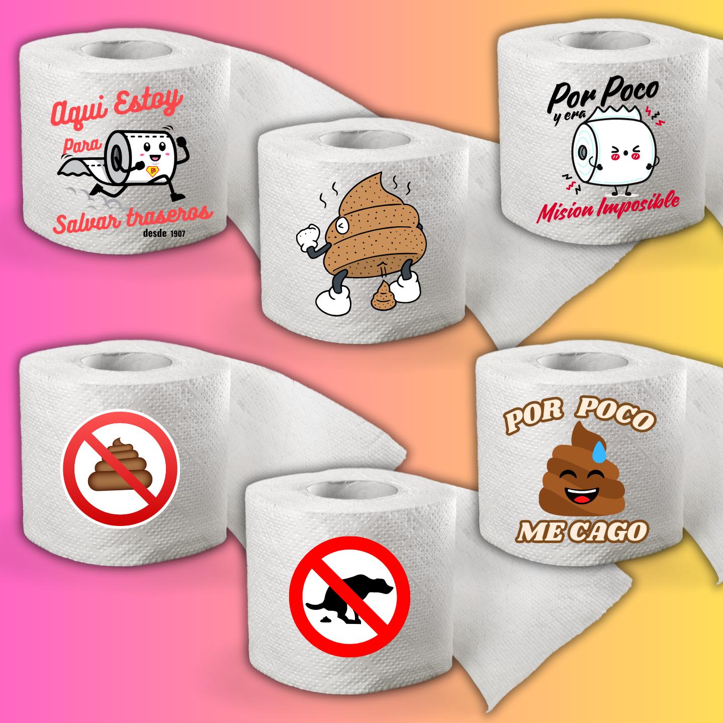 Pack PNG Papel Higiénico Divertido | 23 Diseños de Memes Graciosos para ...