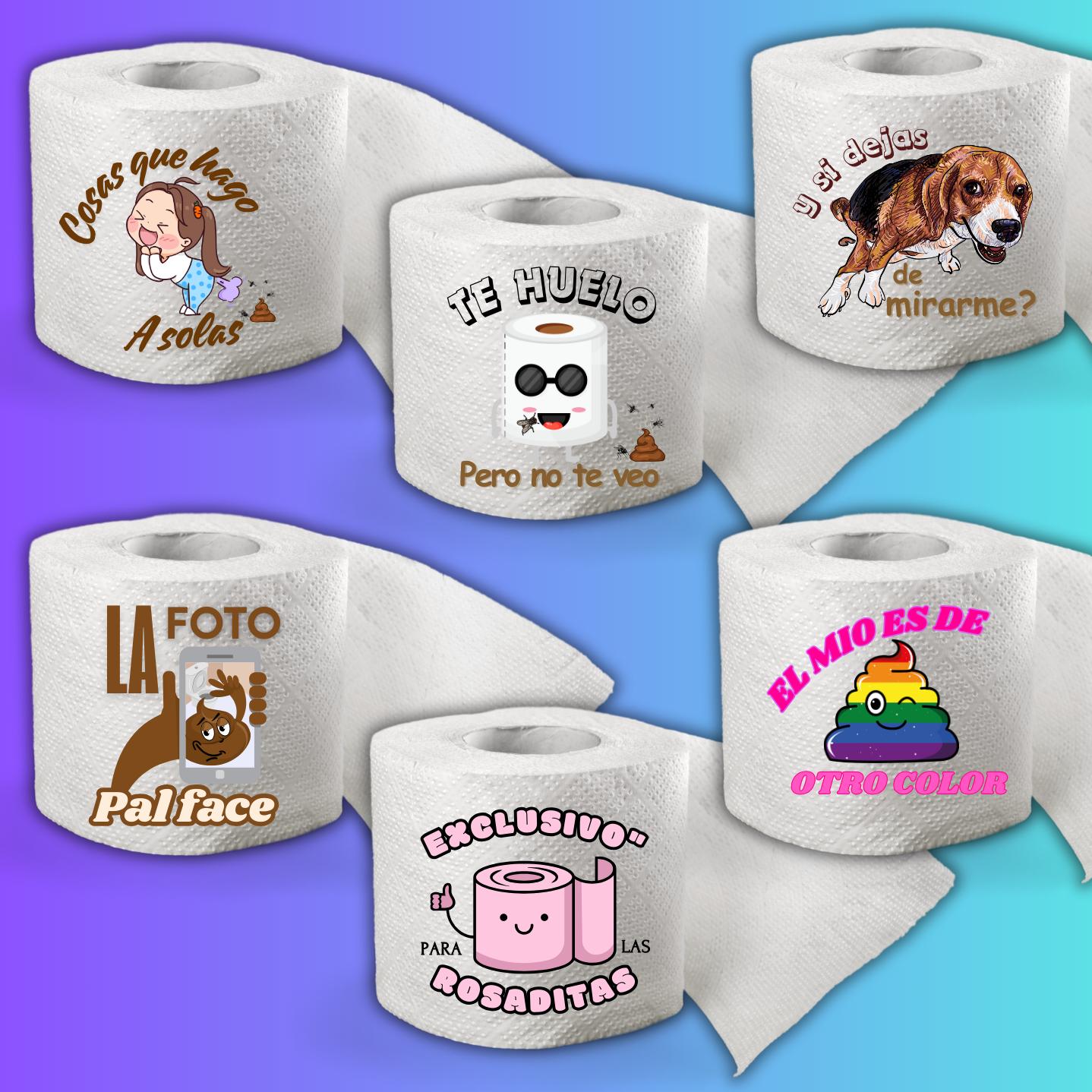 Pack PNG Papel Higiénico Divertido | 23 Diseños de Memes Graciosos para ...