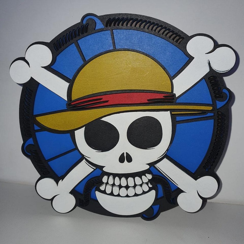 Calavera one piece - Etsy España