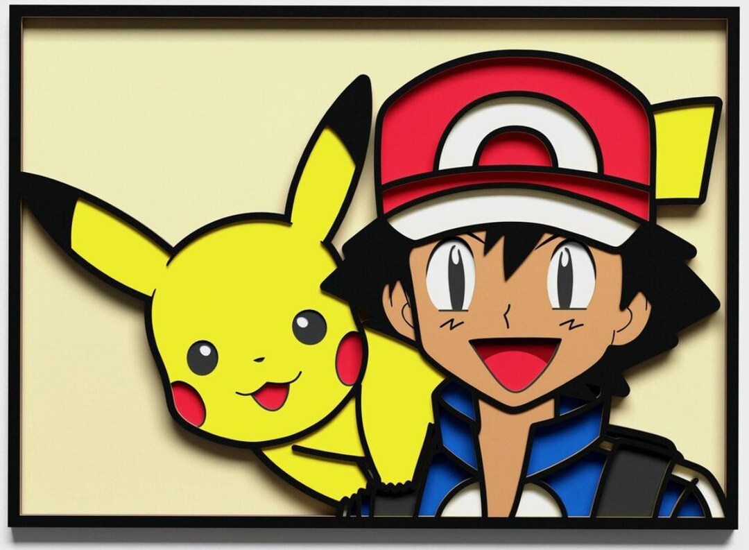 Anime Creature Hero V2 Layers Cartoon Laser Cut - Etsy