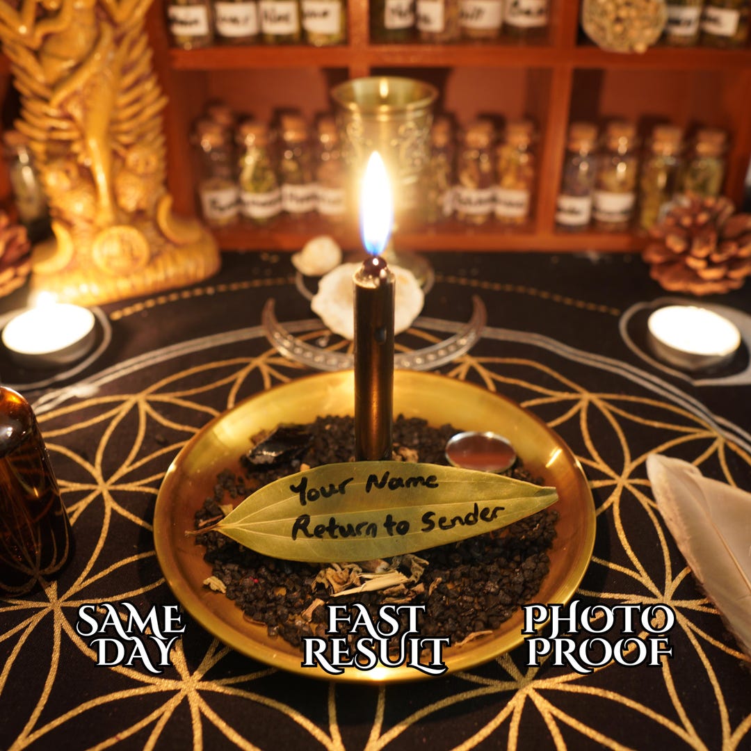 Return to Sender Spell – Custom Ritual for Negative Energy Redirection, Curse Reversal ...
