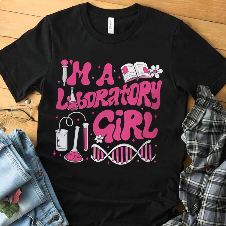 Medical Lab Tech Png Bundle, Laboratory Png, Lab Tech Png, Retro Groovy ...