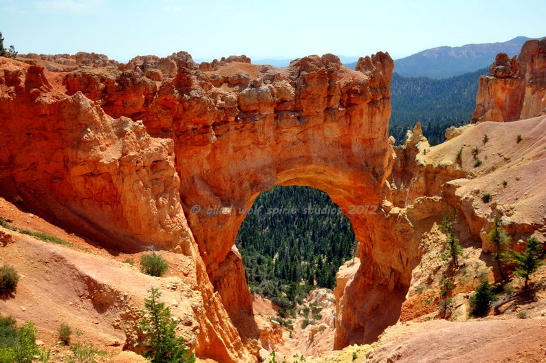 Natural Arch, Bryce Canyon, Travel, Red Rock, Fine Art Photo - Etsy