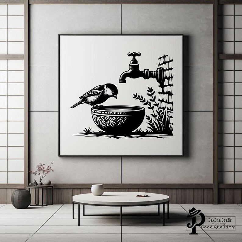 Sparrow SVG, Engraving File for Laser Machines, Clipart for Cricut ...