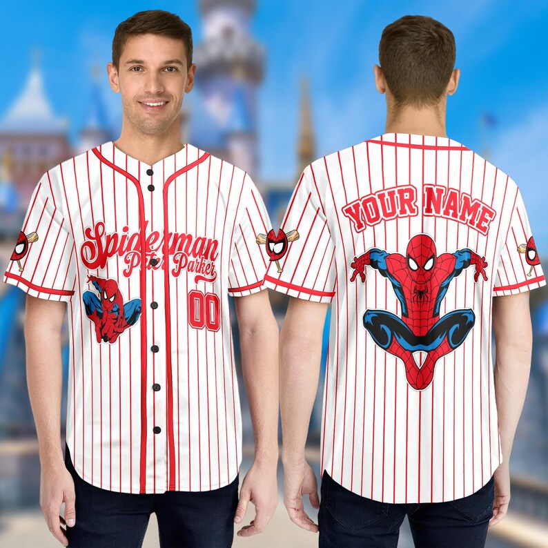 Custom Spiderman Peter Parker Baseball, Custom Superhero Kid Adult ...