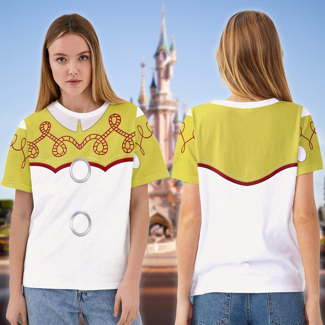 Jessie Cowgirl Doll All Over Print Shirt, Toy Story Cowgirl Cosplay ...