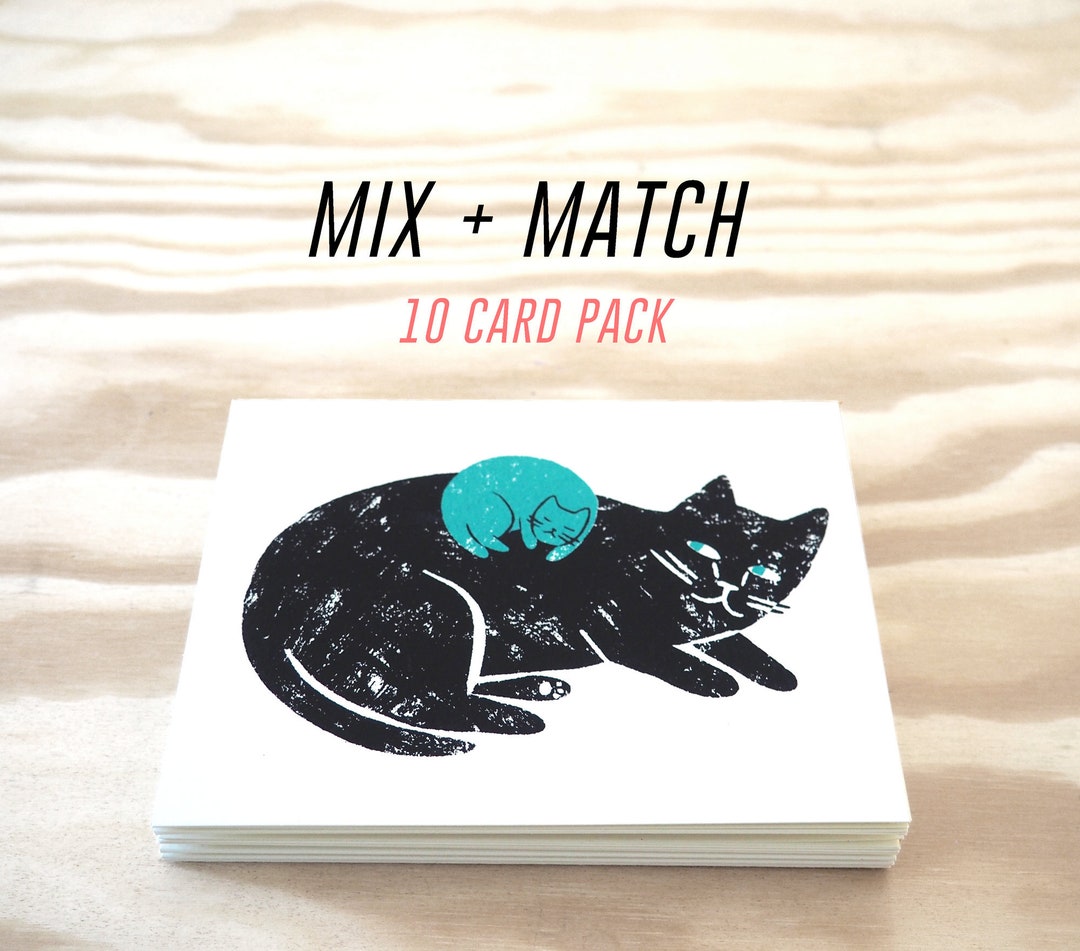 Card MIX + MATCH - 10 Pack Deal! - Etsy