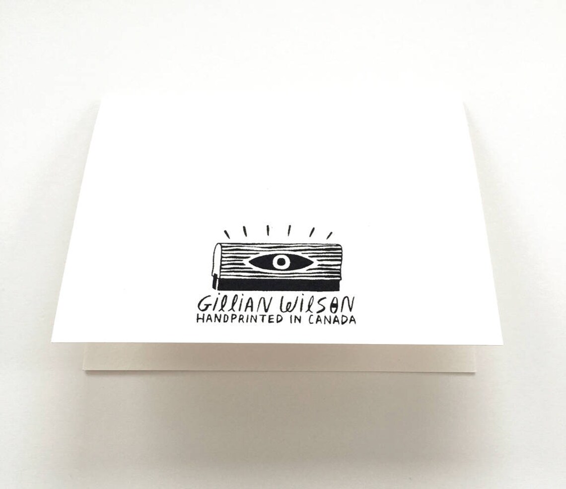 BIRTHDAY SNACK - Screen Printed Greeting Card - Etsy