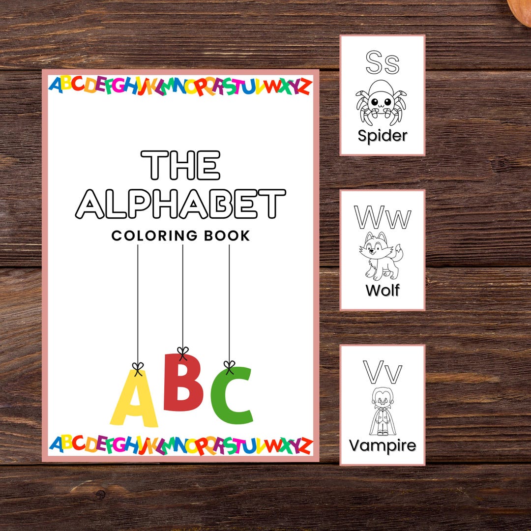 26 Alphabet Coloring Pages, Preschool Coloring Page, Preschool ...