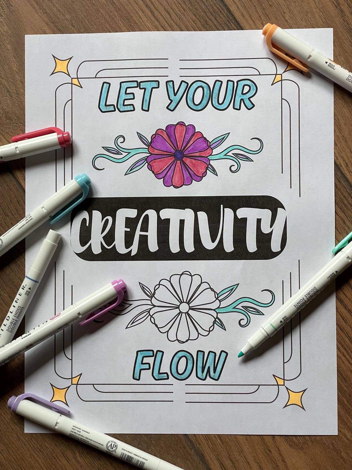 Mindfulness Coloring Pages | SEL Affirmation Pages | Growth Mindset ...