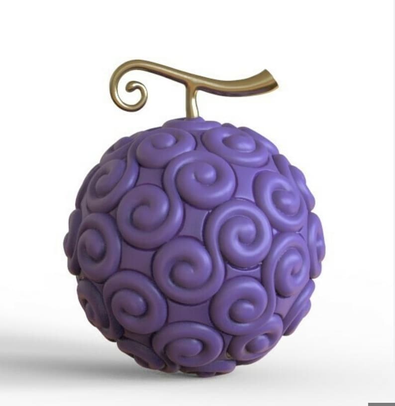 Gomu Gomu No Mi – 3D Printed Luffy’s Devil Fruit – Anime Collectible ...