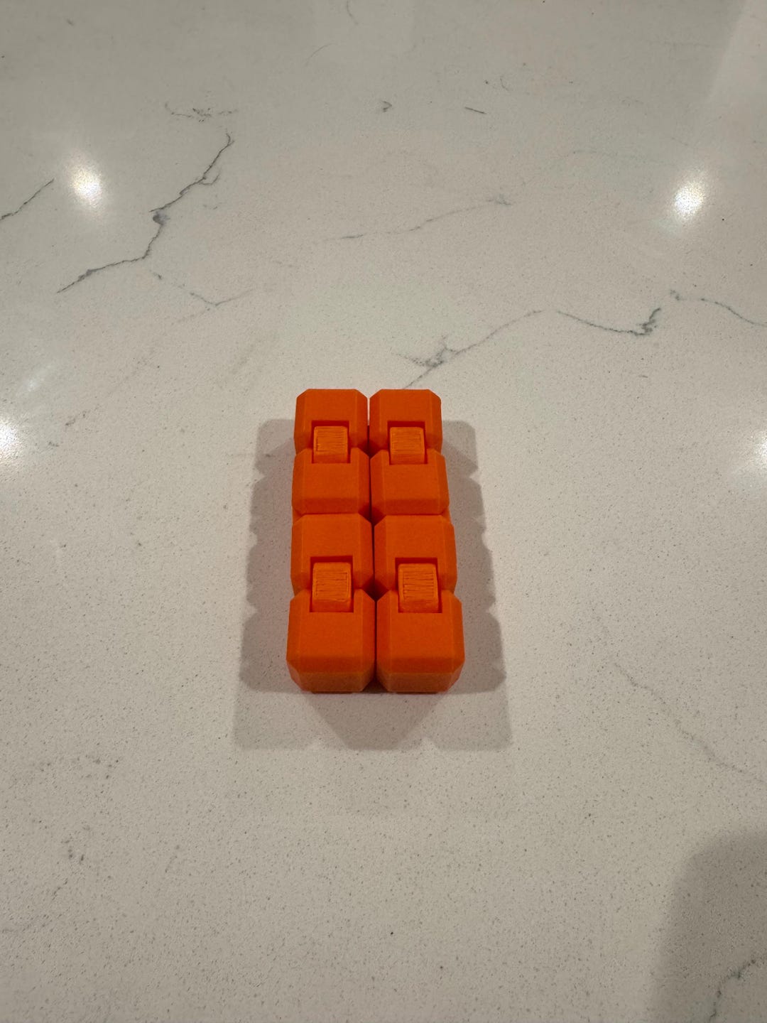 Infinity Fidget Cube – 3D Printed Endless Flip Desk Toy – Stress Relief ...