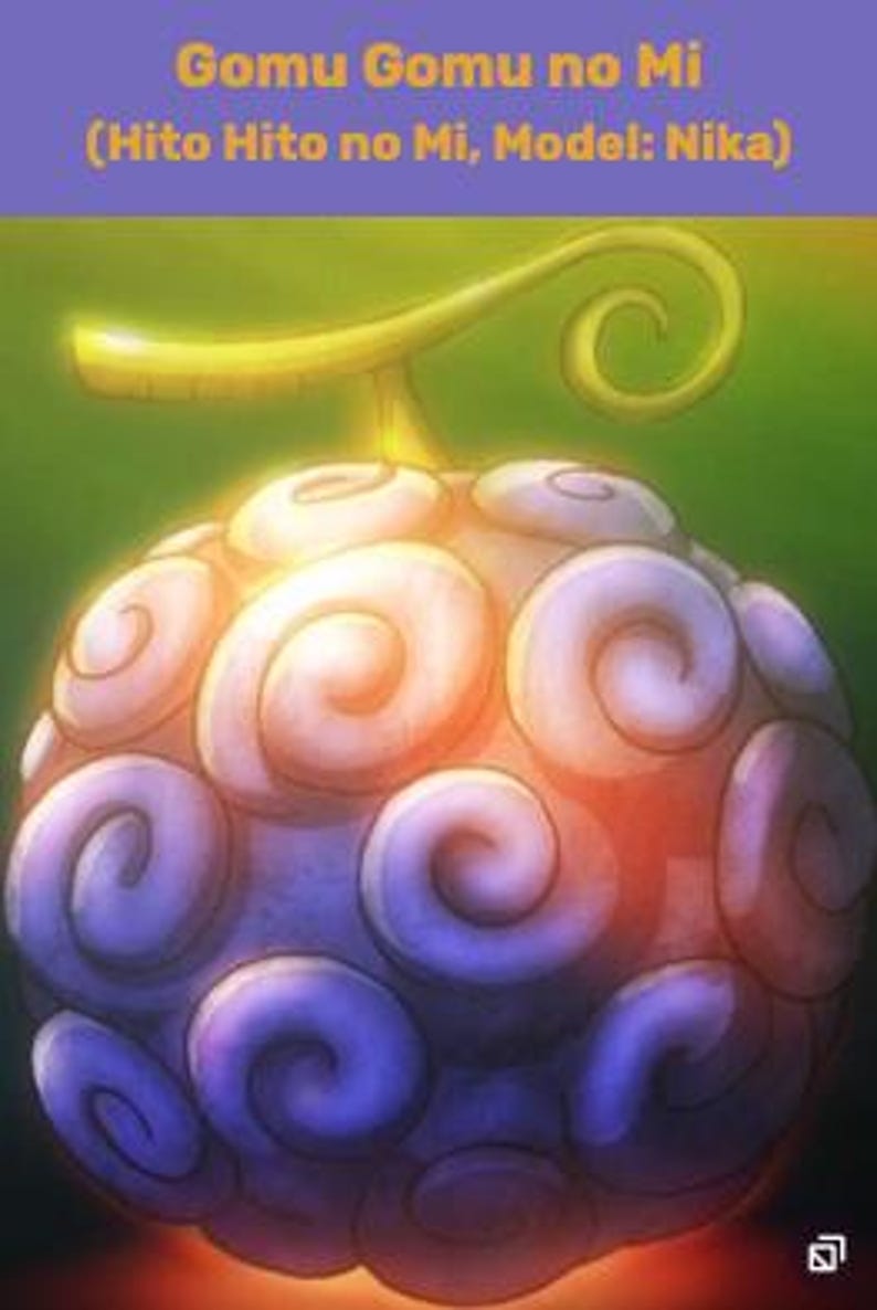 Gomu Gomu No Mi – 3D Printed Luffy’s Devil Fruit – Anime Collectible ...