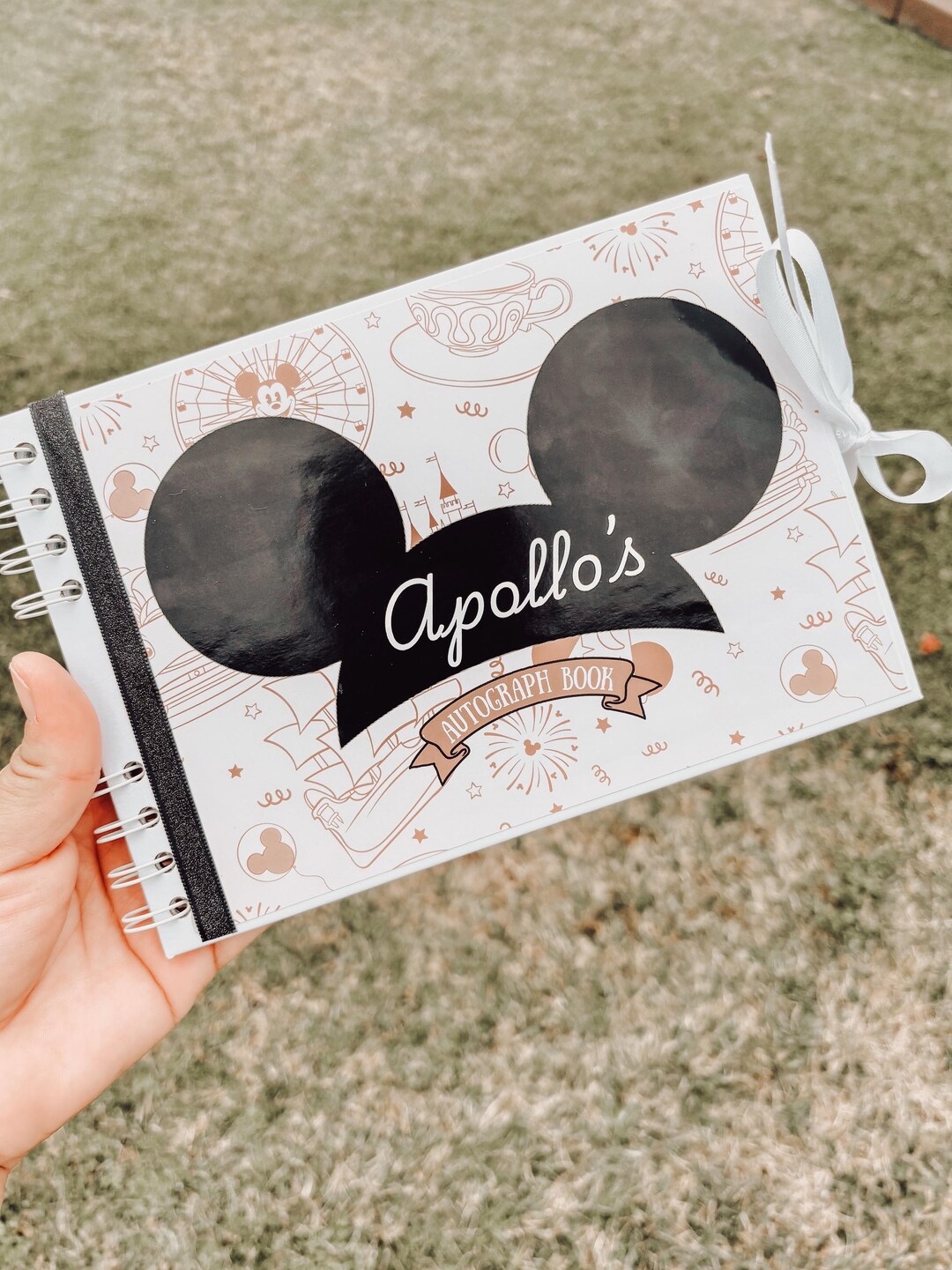 Classic Mouse Autograph Book - Etsy