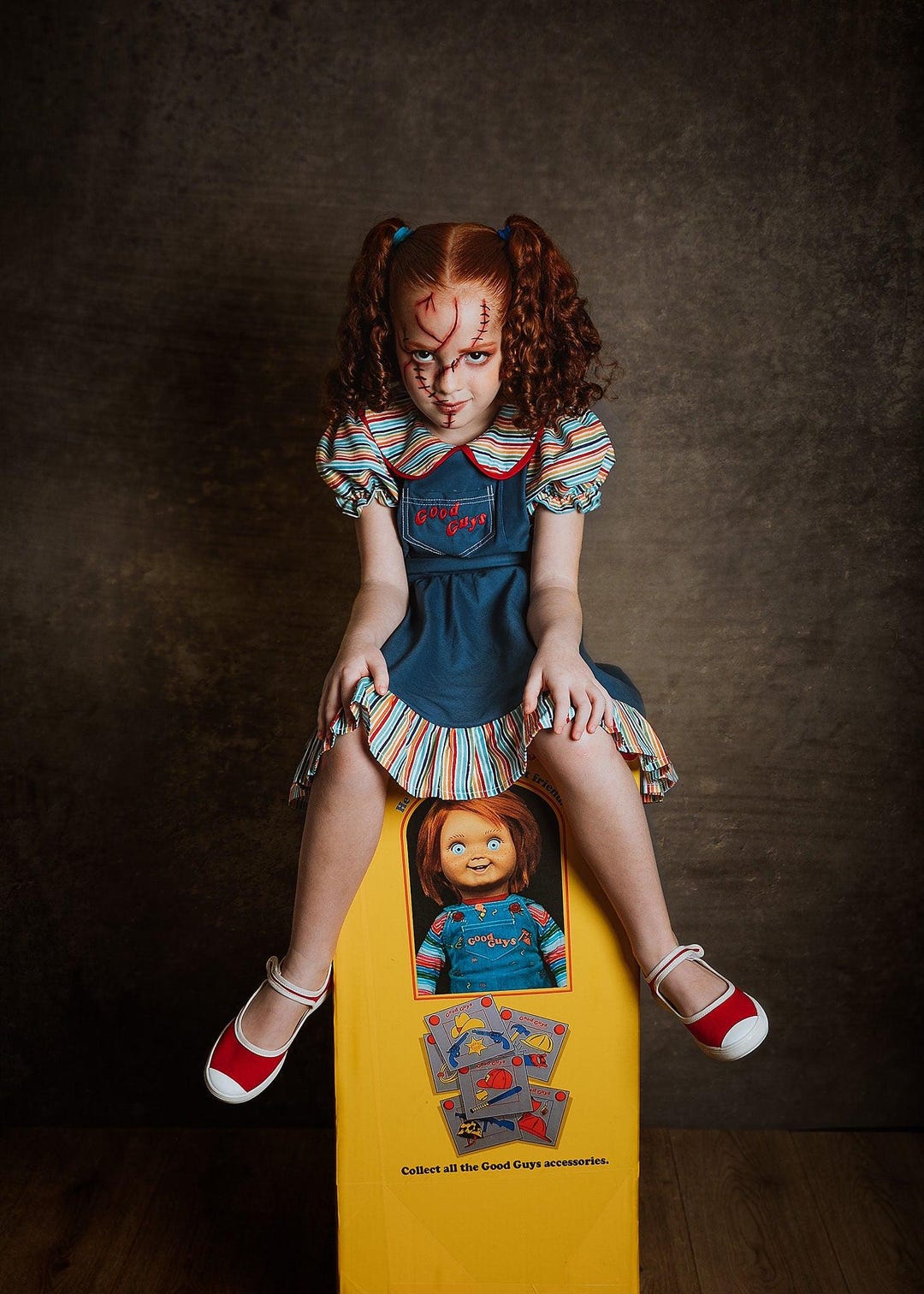 Handmade Chucky Inspired Dress: 80s Movie Costume - Etsy