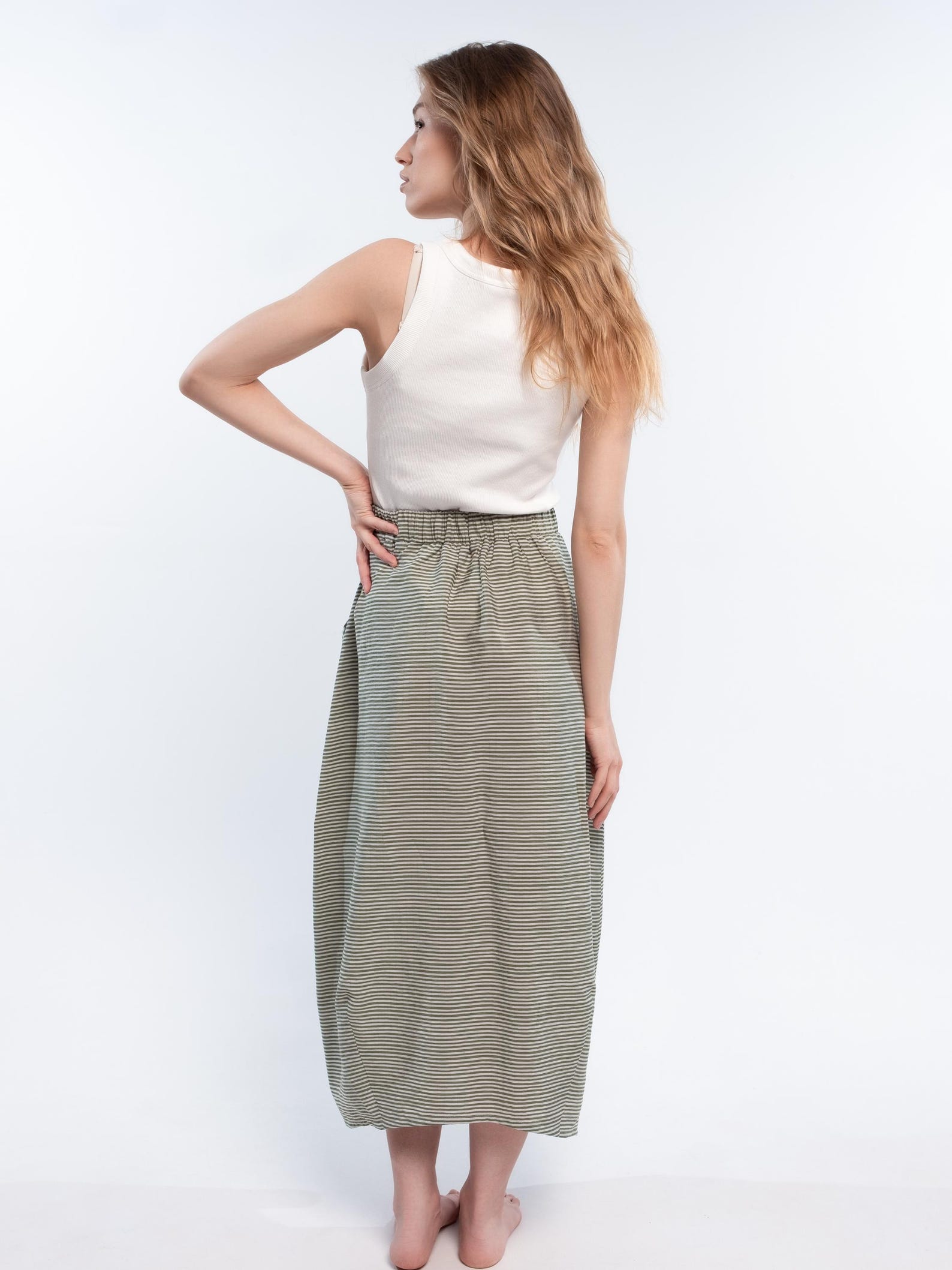 Balloon Skirt Pattern for Women With Pockets | PDF Sewing Pattern ...