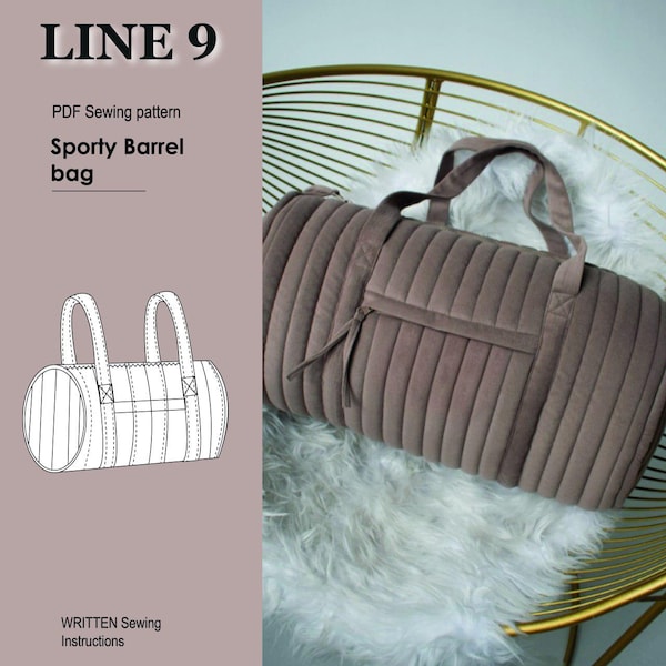 Barrel Bag - Etsy