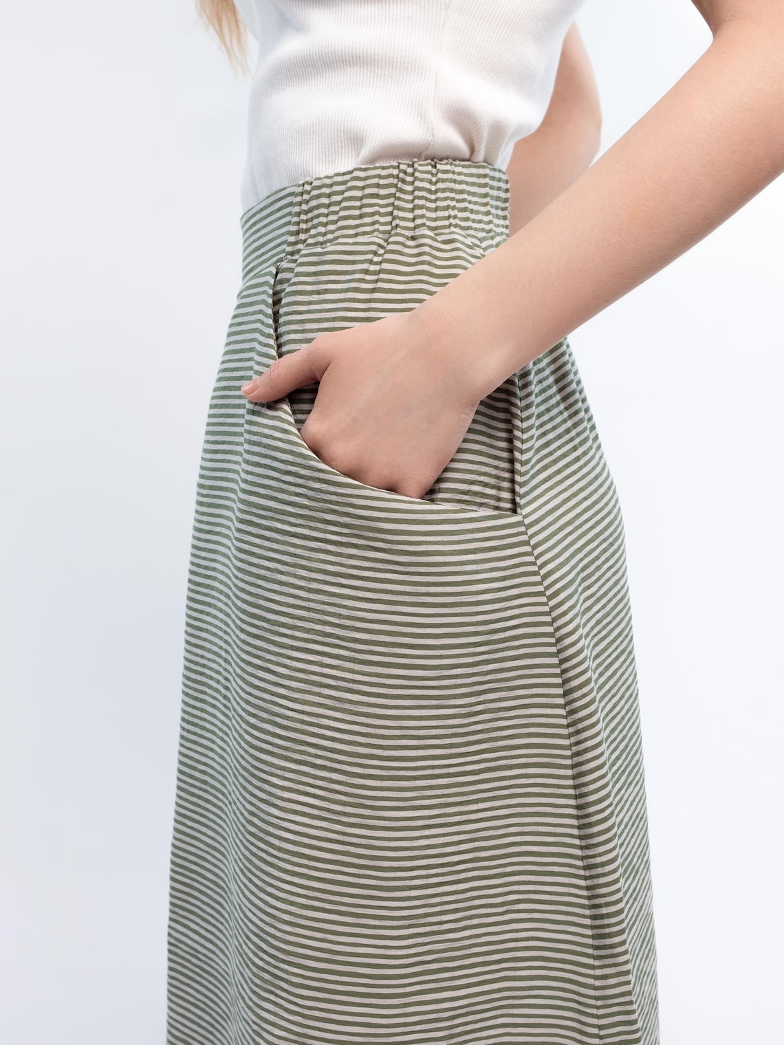 Balloon Skirt Pattern for Women With Pockets | PDF Sewing Pattern ...