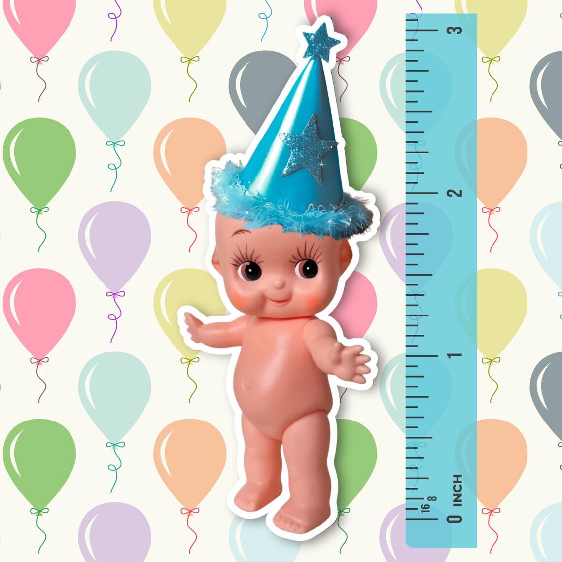 Birthday Junk Journal Sticker Sheet: Waterproof Vinyl Decals (5x7) - Etsy
