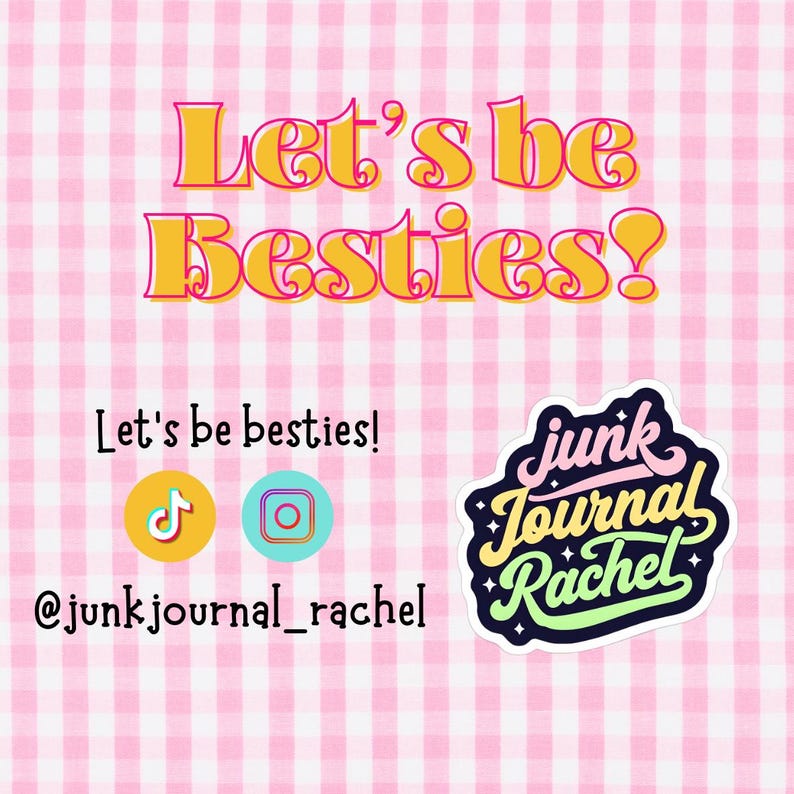 Hello I’m a Junk Journaler Vinyl Sticker, Journal Sticker, Junk Journal ...