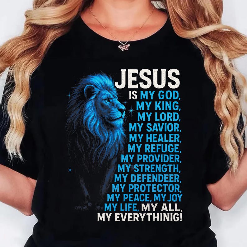 Jesus is My Everything PNG, My God My Lord My Savior Christian Quote ...