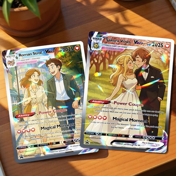 Keepsake Trading Cards - Etsy