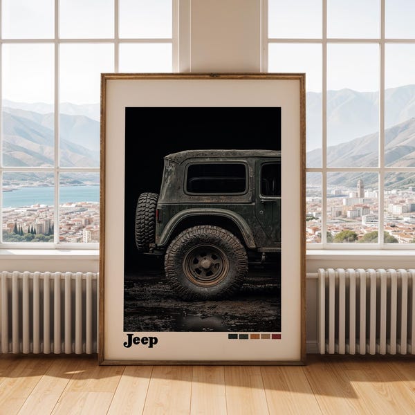 Jeep Poster - Etsy