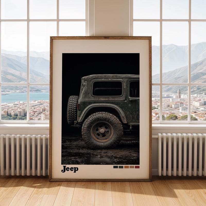 Jeep Poster - Etsy