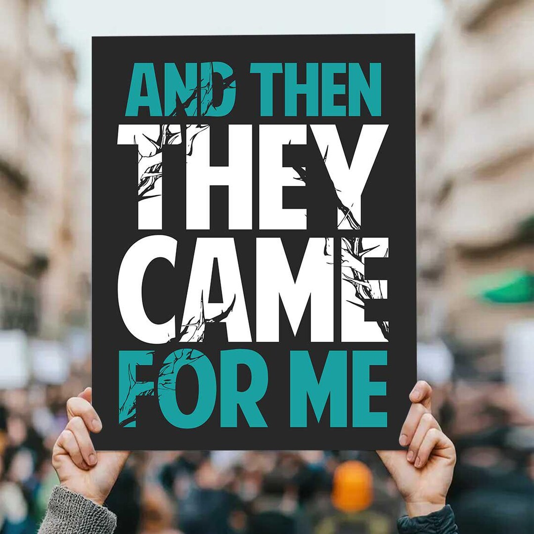Resist Protest Sign Printable, Political Activist Poster (digital ...