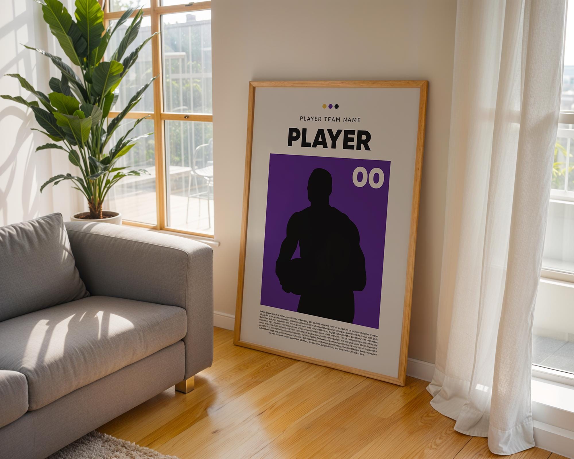 Custom Athlete Poster: Minimalist Sports Art (digital Download) - Etsy
