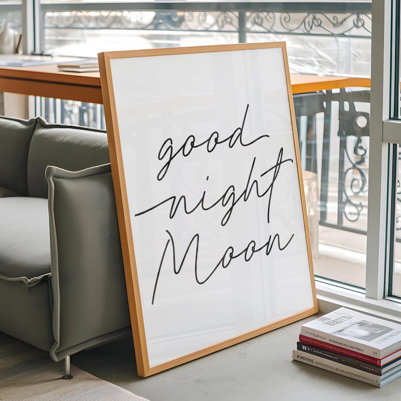 Good Night Moon - Etsy