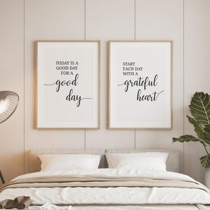 Today is A Good Day for A Good Day Wall Art • Motivational Wall Decor ...