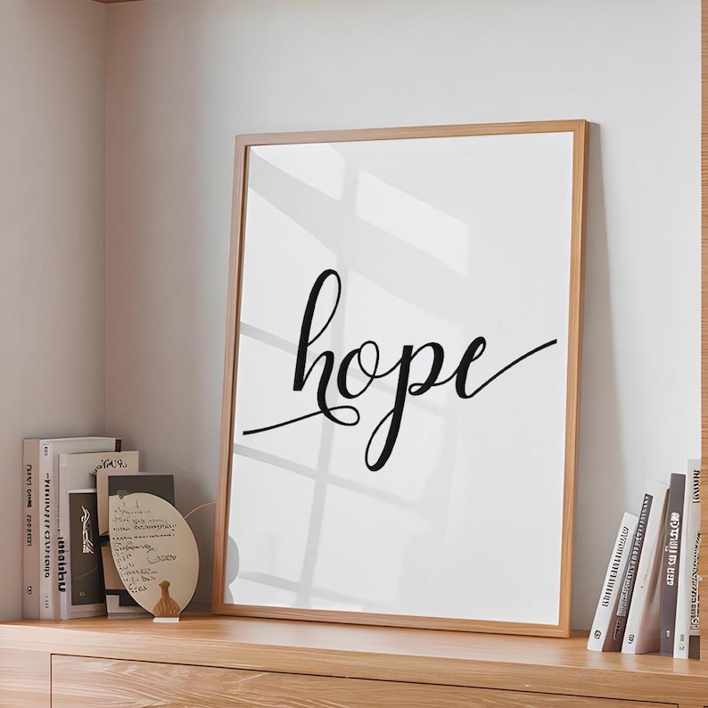 Hope Scripture Print: Christian Wall Art (digital Download) - Etsy