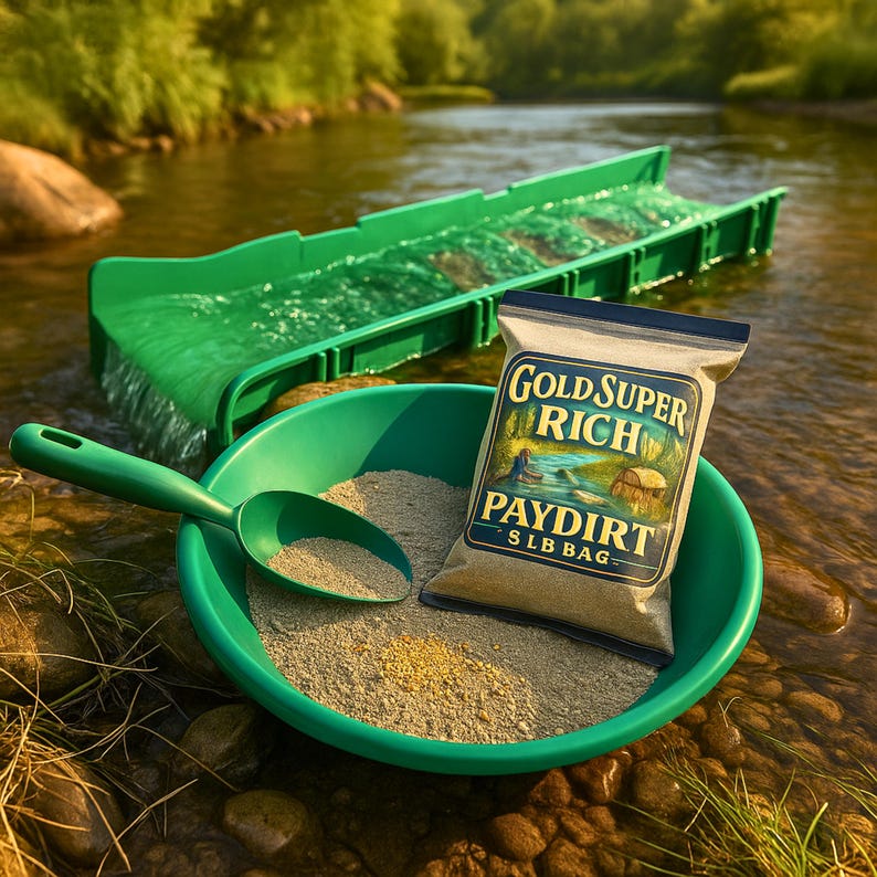 5LB Gold Paydirt Jackpot / Guaranteed Gold Nuggets & Flakes / Gold ...