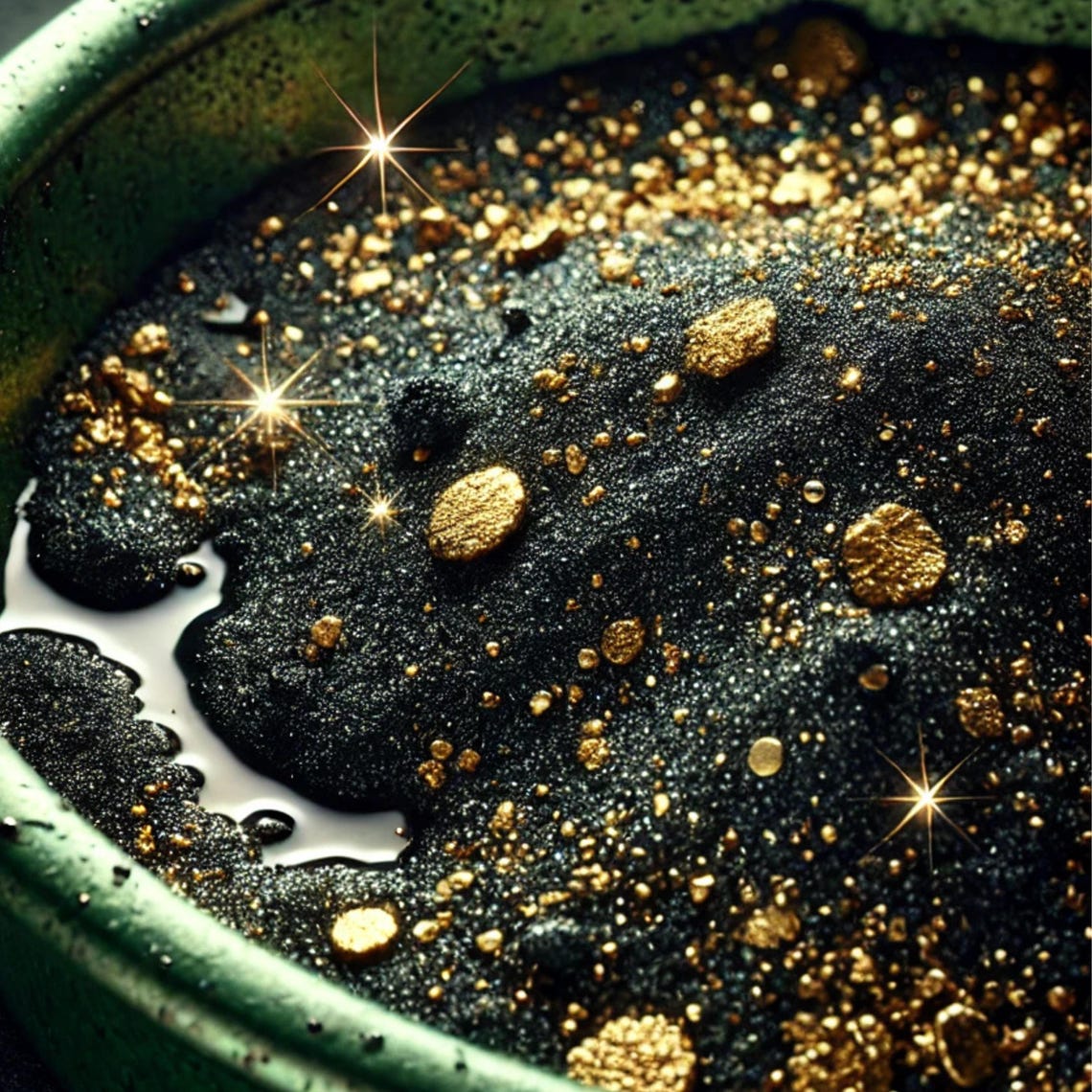 Strike Gold! Guaranteed Gold Paydirt With Nuggets & Flakes / Gold ...