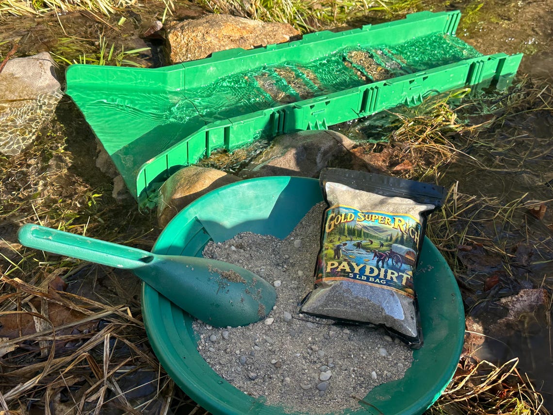 Strike Gold! Guaranteed Gold Paydirt With Nuggets & Flakes / Gold ...